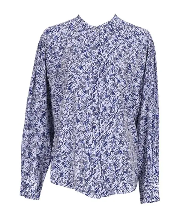 Isabel Marant Étoile Abstract Print Long Sleeve Shirt