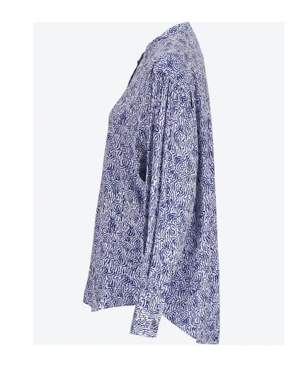 Isabel Marant Étoile Abstract Print Long Sleeve Shirt