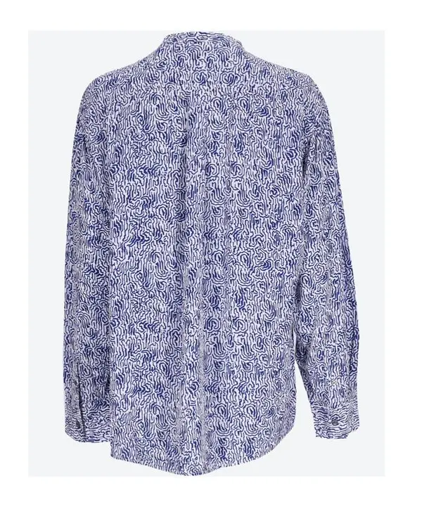 Isabel Marant Étoile Abstract Print Long Sleeve Shirt
