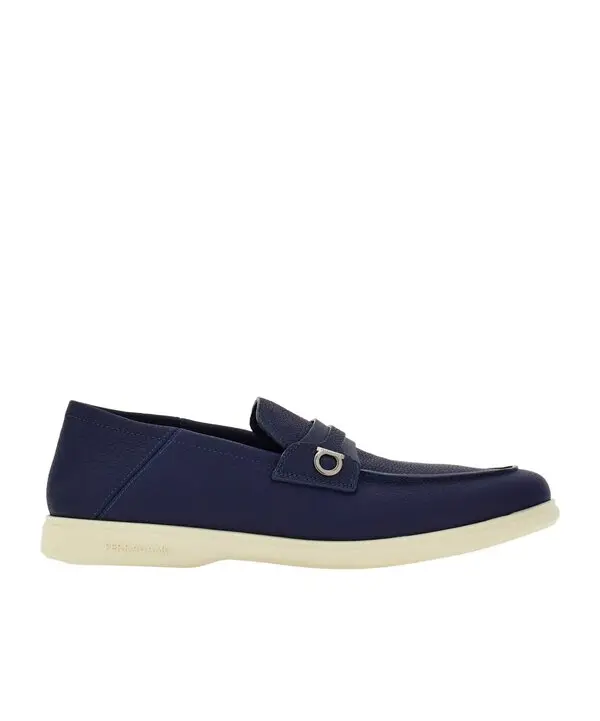 FERRAGAMO Logo Detail Loafers