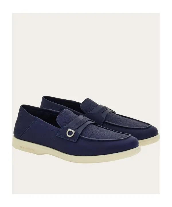 FERRAGAMO Logo Detail Loafers