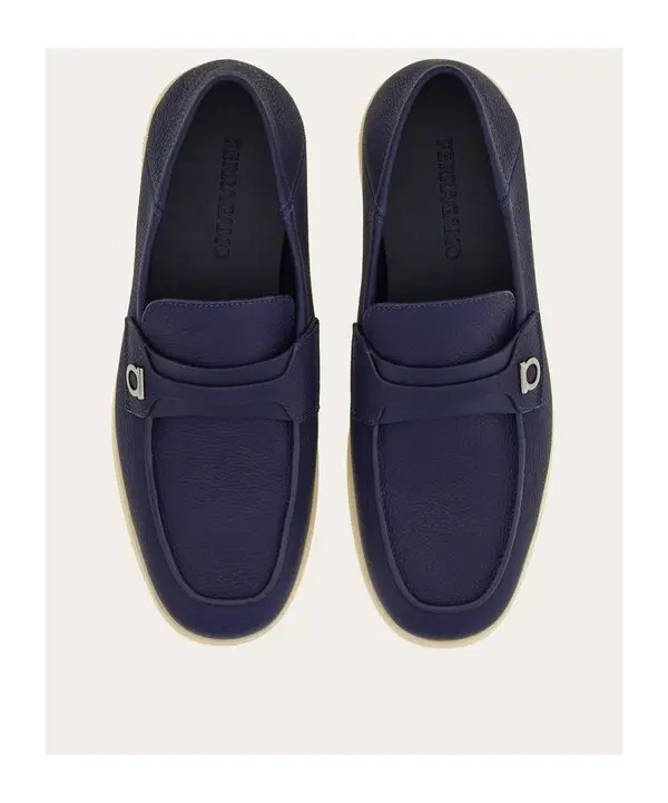 FERRAGAMO Logo Detail Loafers