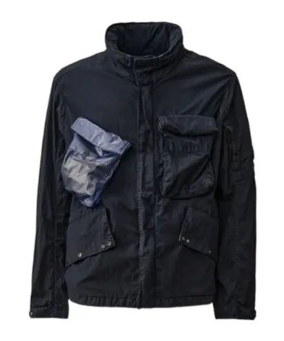 C.P. COMPANY 50 Fili Gum Lens-detailed Jacket