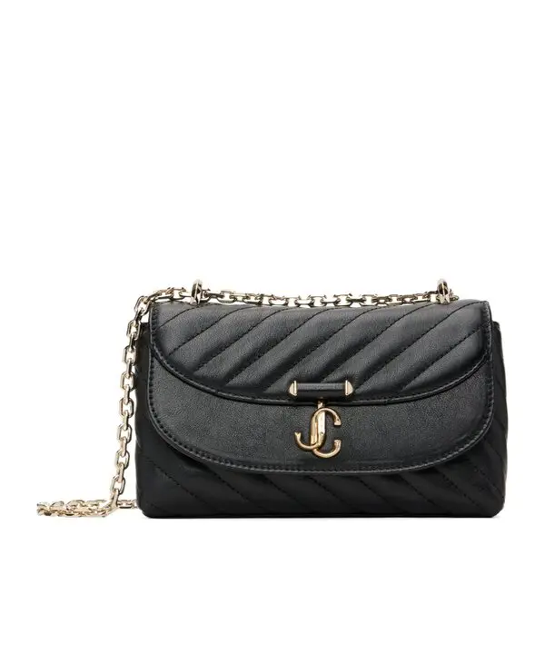 JIMMY CHOO Quilted Chain Shoulder Bag
