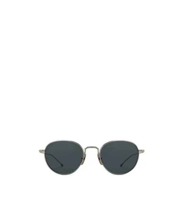 Thom Browne Round Frame Sunglasses - Silver