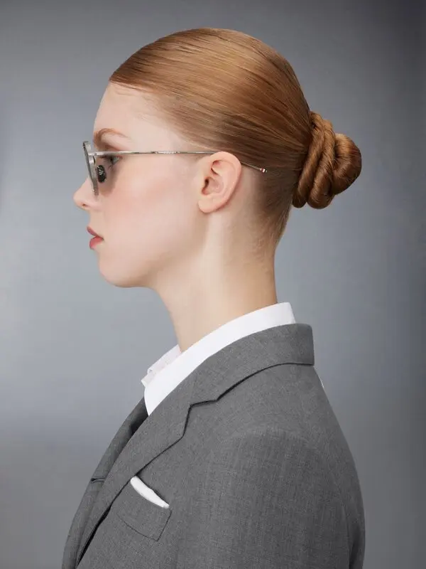 Thom Browne Round Frame Sunglasses