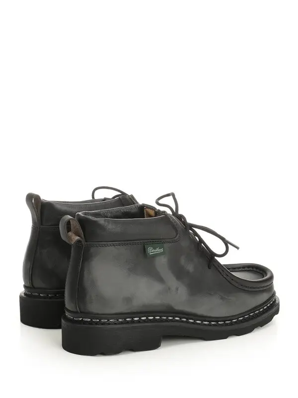 Paraboot Milla Lace-up Leather Ankle Boots