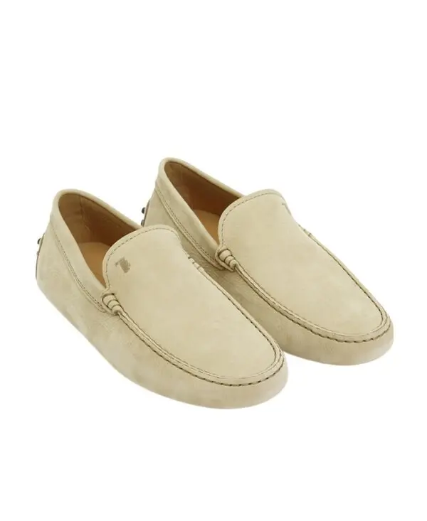 TOD'S Logo-debossed Leather Loafers