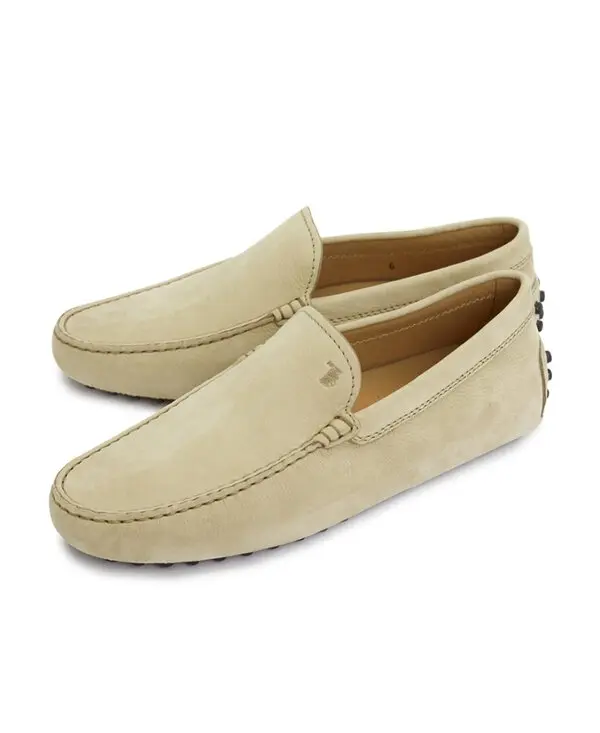 TOD'S Logo-debossed Leather Loafers