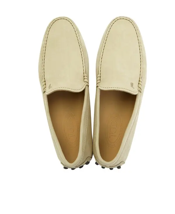 TOD'S Logo-debossed Leather Loafers