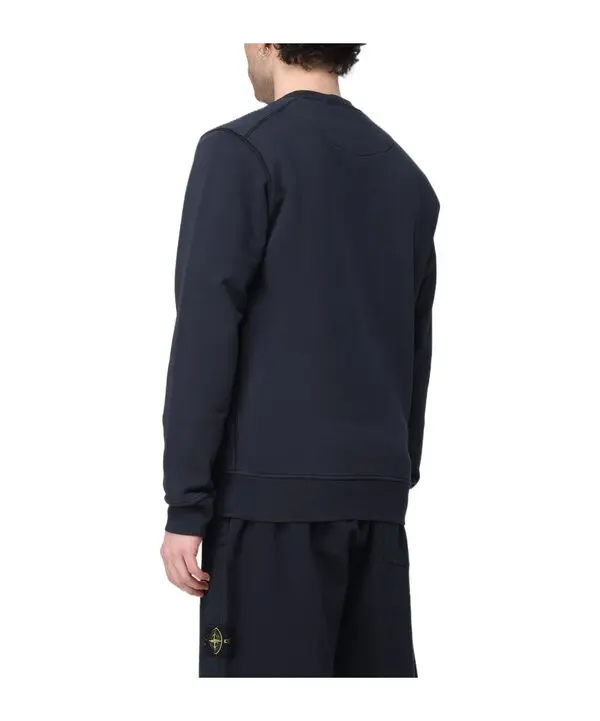 Stone Island Round Neck Long Sleeve Sweater