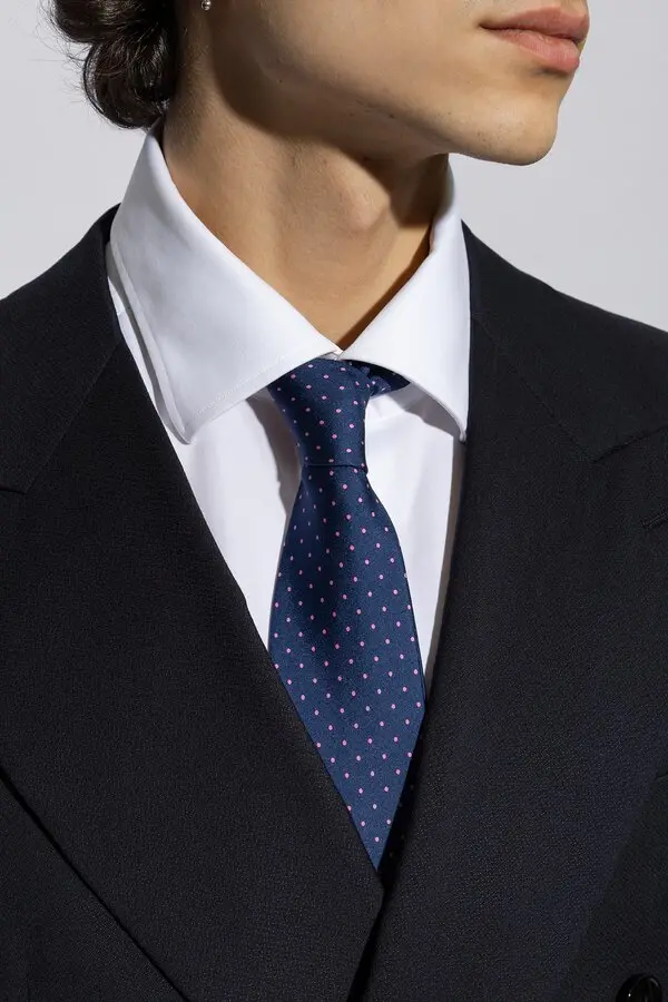 FERRAGAMO Dot Pattern Neck Tie