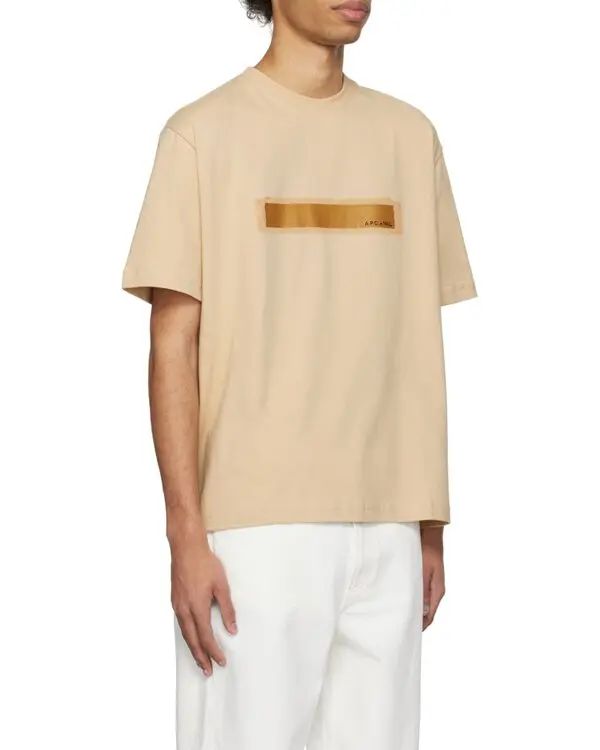 A.p.c. Logo Printed Crewneck T-shirt