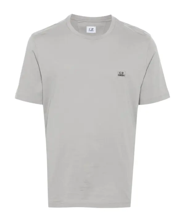 C.P. COMPANY Logo-appliqué Cotton T-shirt
