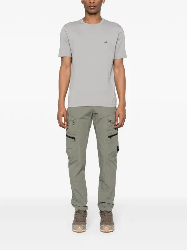 C.P. COMPANY Logo-appliqué Cotton T-shirt