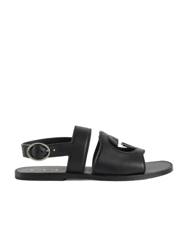 Gucci Cut-out Detailed Interlocking G Sandals