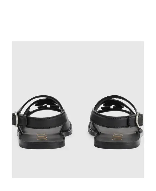 Gucci Cut-out Detailed Interlocking G Sandals