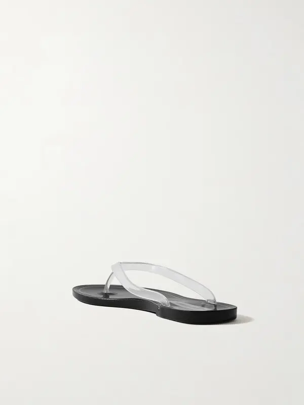 Christopher Esber Clear Thong Flip Flops