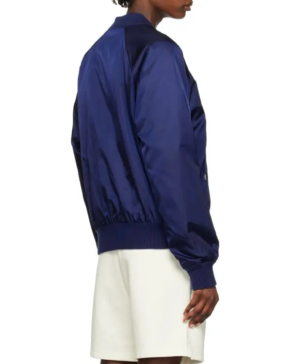 Ami Logo Embroidered Bomber Jacket