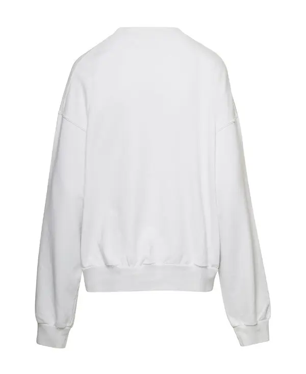 Balenciaga Round Collar Long Sleeve Sweater