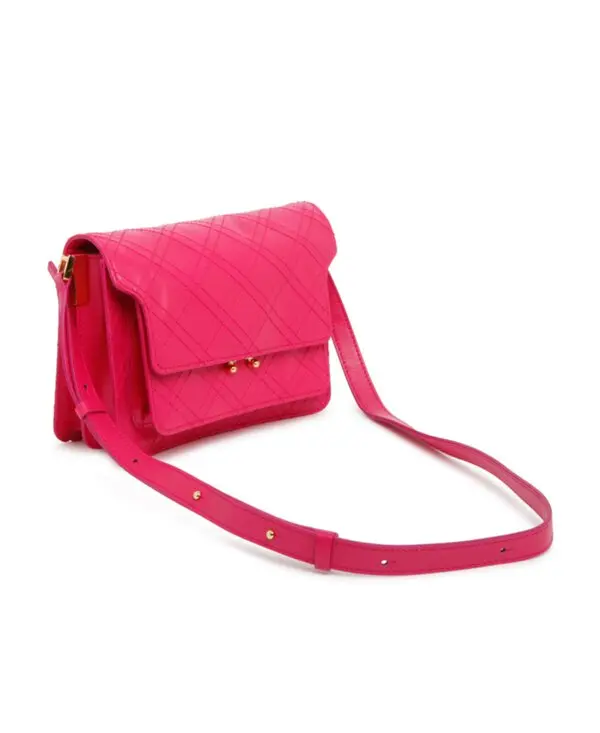 Marni Medium Trunk Logo Crossbody Bag