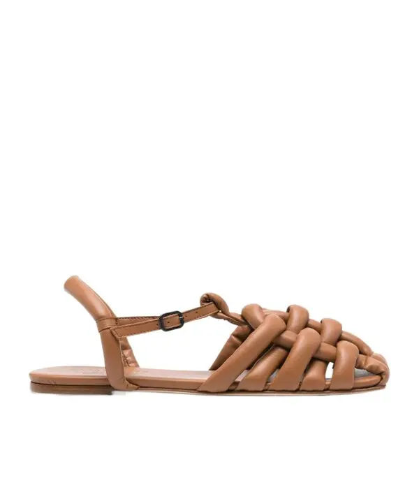 Hereu Square-headed Flat Sandals