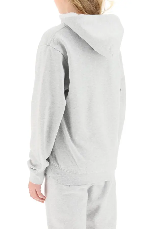 SPORTY  RICH Sporty & Rich Logo Hooded Sweater