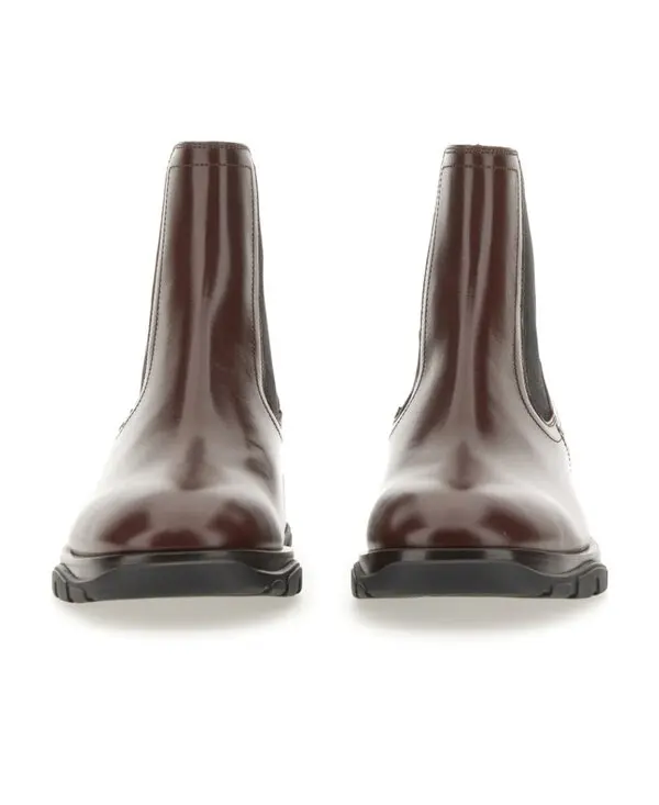 Alexander McQueen Chelsea Boots With Elastic Splicing