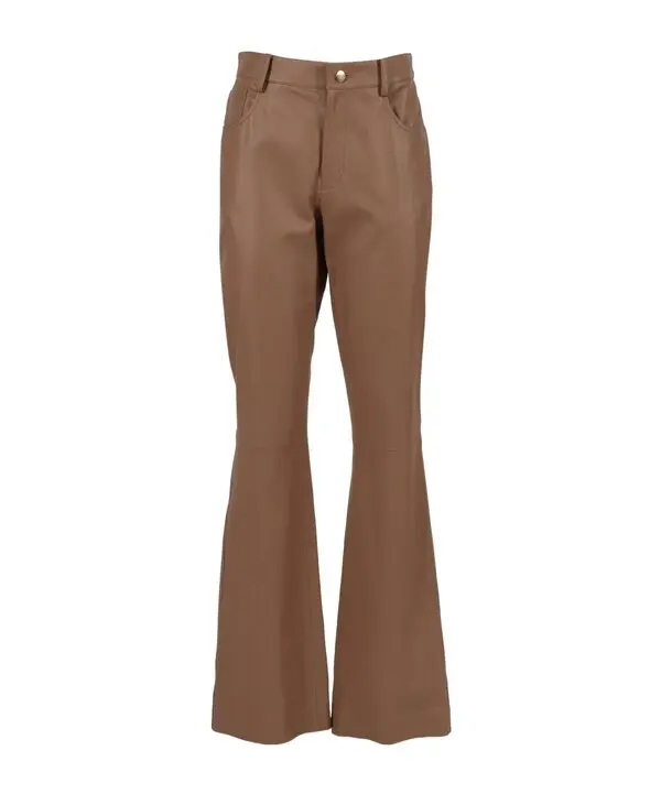 Fabiana Filippi Leather Trousers