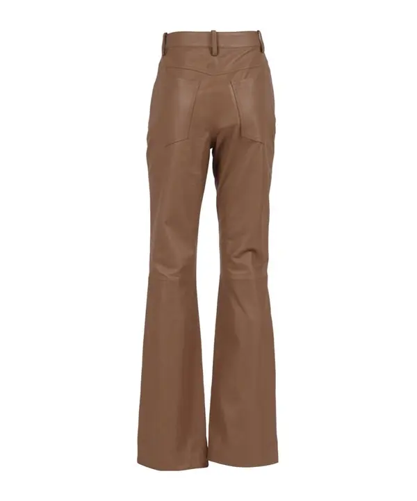 Fabiana Filippi Leather Trousers