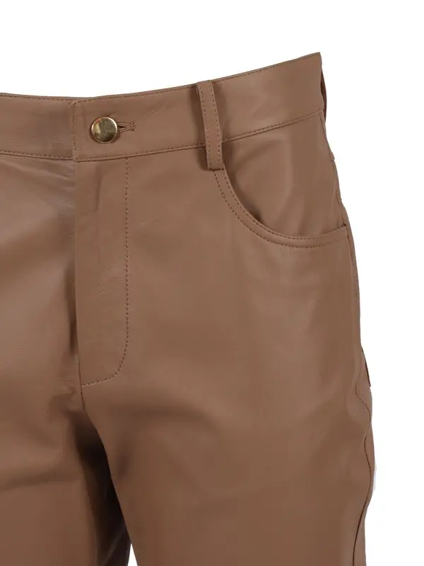 Fabiana Filippi Leather Trousers