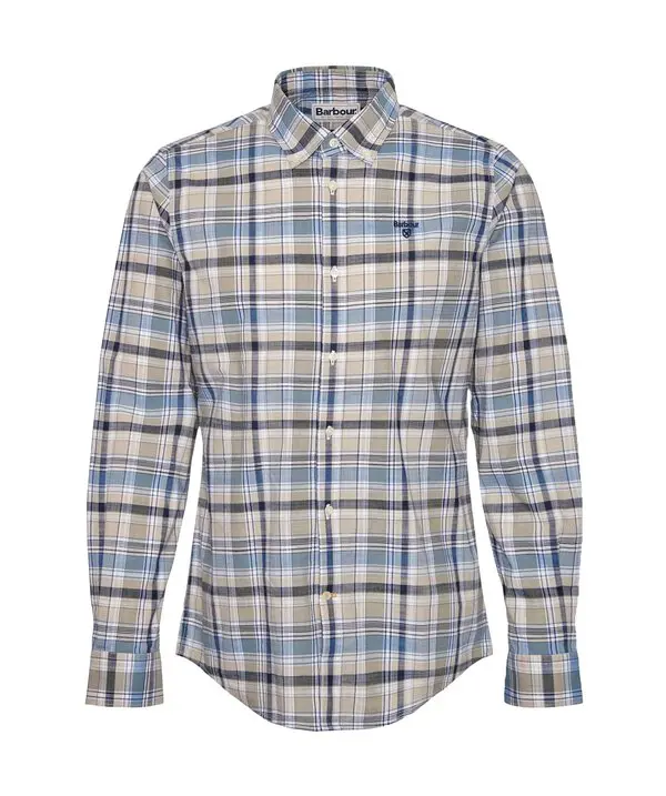 Barbour Logo Detailed Checked Shirt