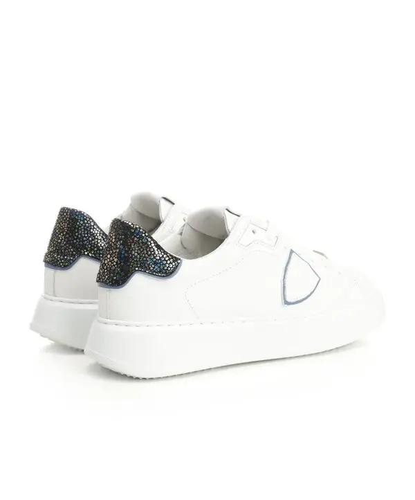Philippe Model Logo Lace-up Low-top Casual Sneakers