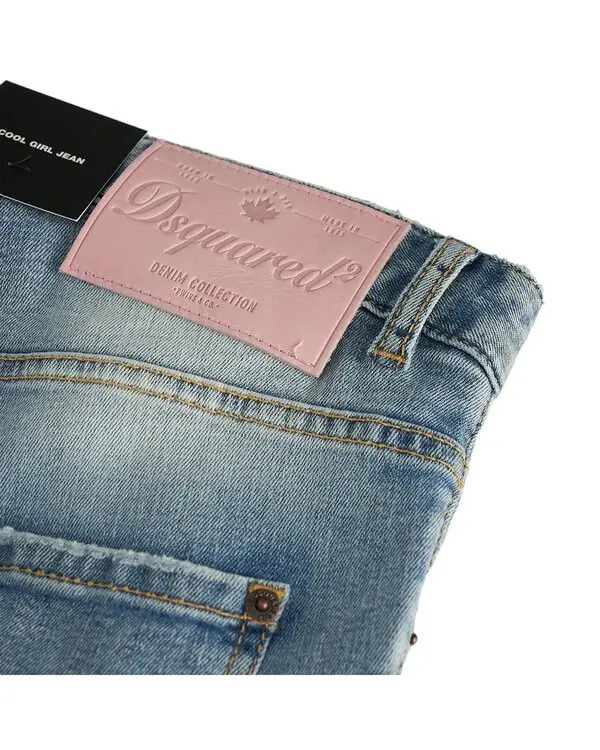 Dsquared2 Distressed Skinny Jeans - Gray