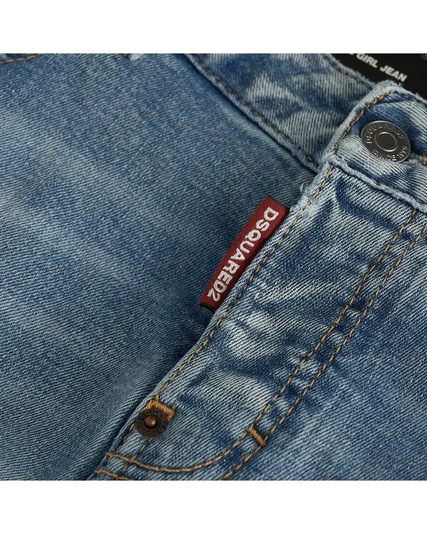 Dsquared2 Distressed Skinny Jeans - Gray