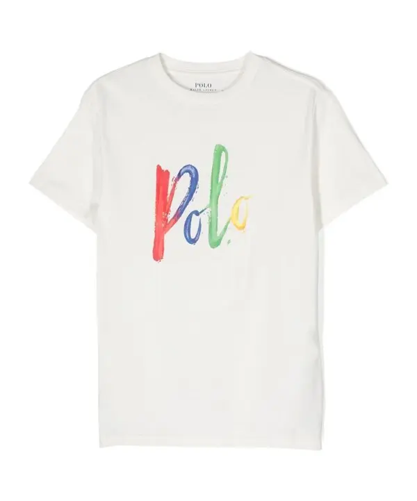 Polo Ralph Lauren Logo Print T-shirt - White
