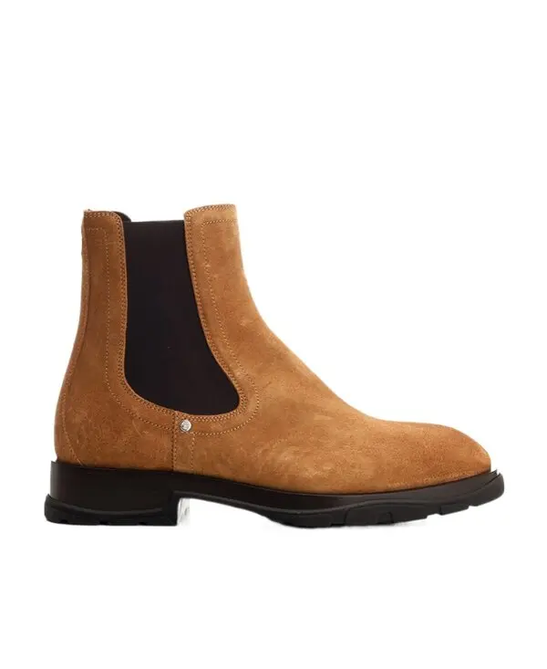 Alexander McQueen Slip-on Ankle Chelsea Boots