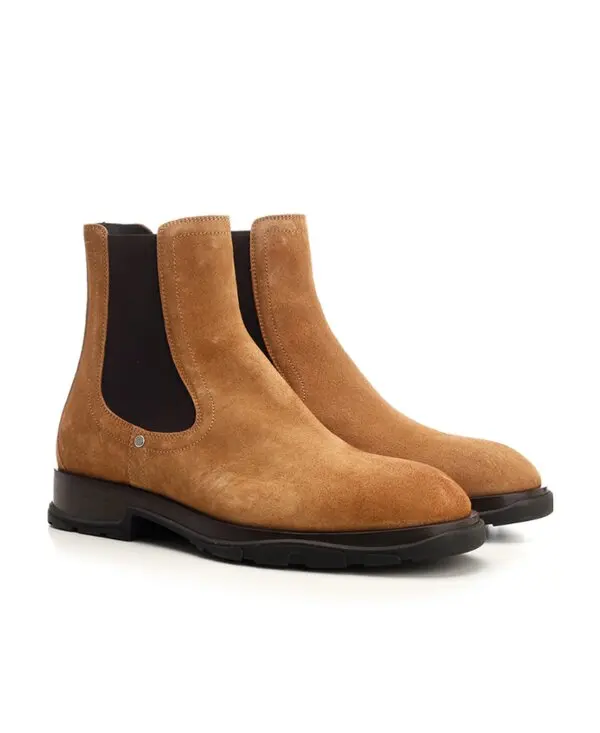 Alexander McQueen Slip-on Ankle Chelsea Boots