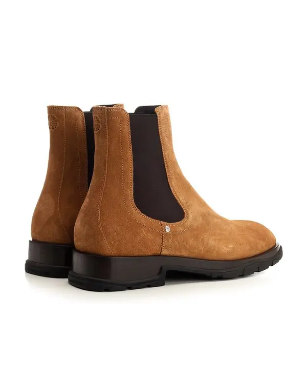 Alexander McQueen Slip-on Ankle Chelsea Boots