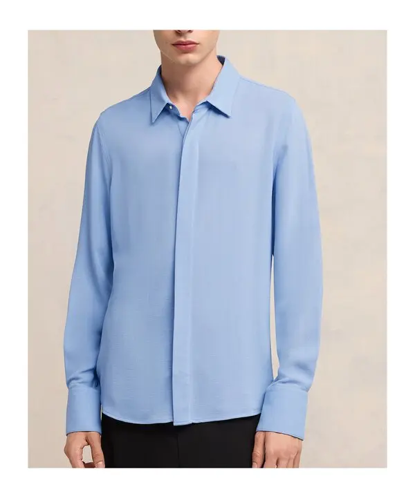 AMI Paris Long Sleeved Button-up Shirt