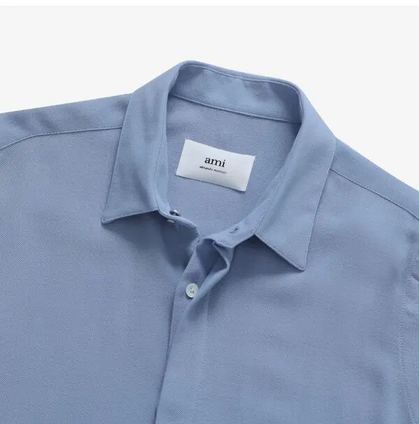 AMI Paris Long Sleeved Button-up Shirt