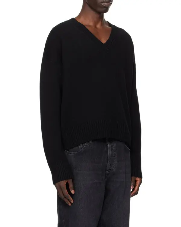 Ami V-neck Wool-cashmere Jumper