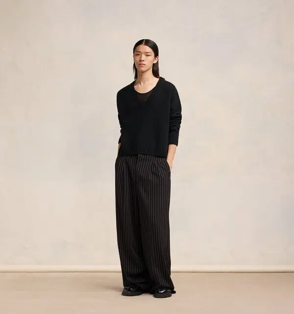 Ami V-neck Wool-cashmere Jumper