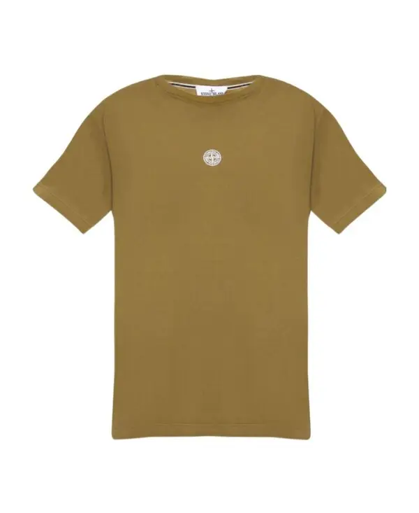 Stone Island Logo-print Cotton T-shirt