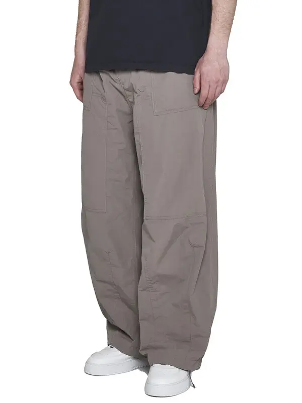 TEN C Drawstring Cotton Trousers