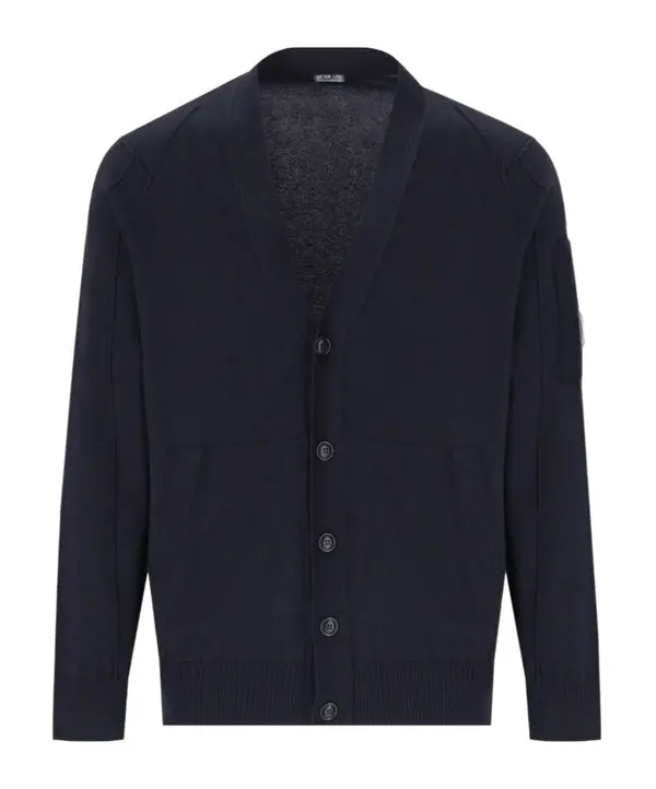 C.P. COMPANY V-neck Cotton Cardigan