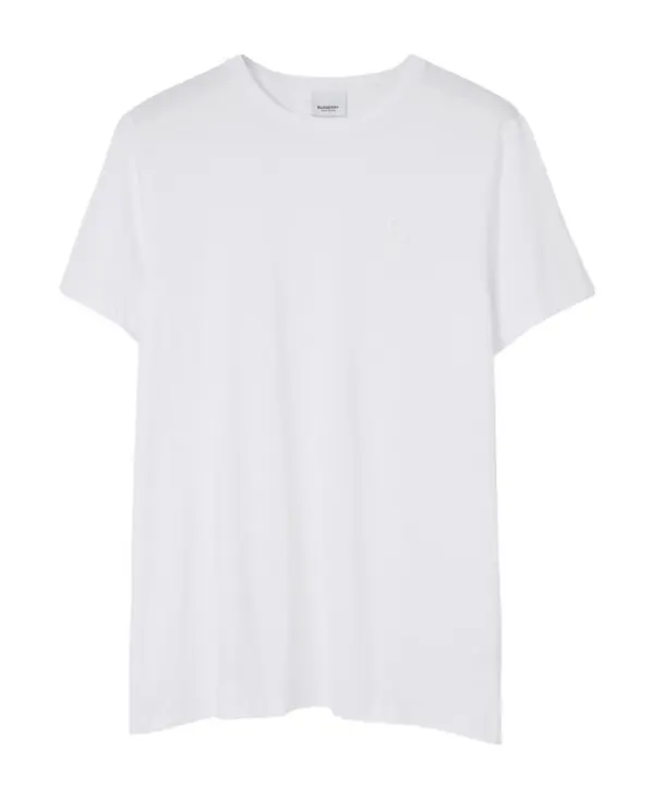 Burberry Letter Pattern T-shirt - White