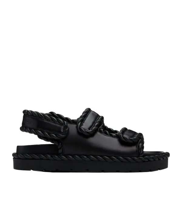 Bottega Veneta Jack Woven Flat Sandals