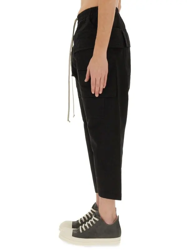 Rick Owens Creatch Drop-crotch Trousers - Black