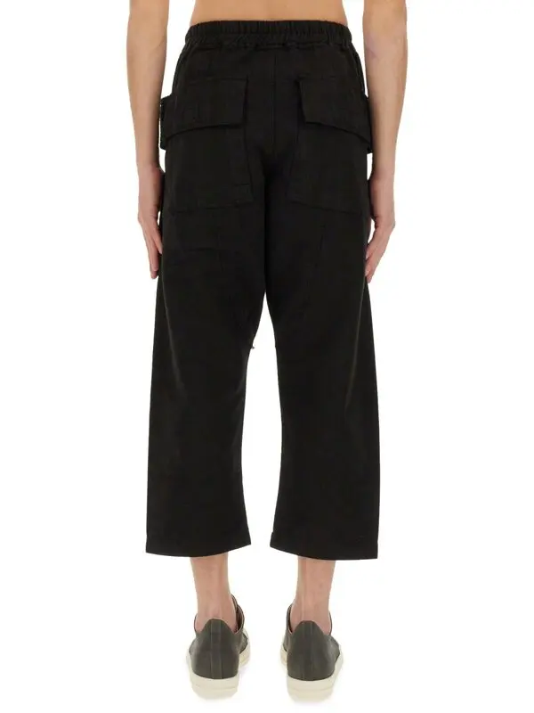 Rick Owens Creatch Drop-crotch Trousers - Black